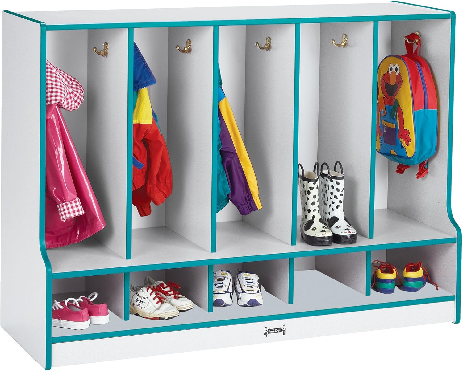 Amazon.com: 1 Tier 5-Section Toddler Coat Locker Trays: Without, Color ...