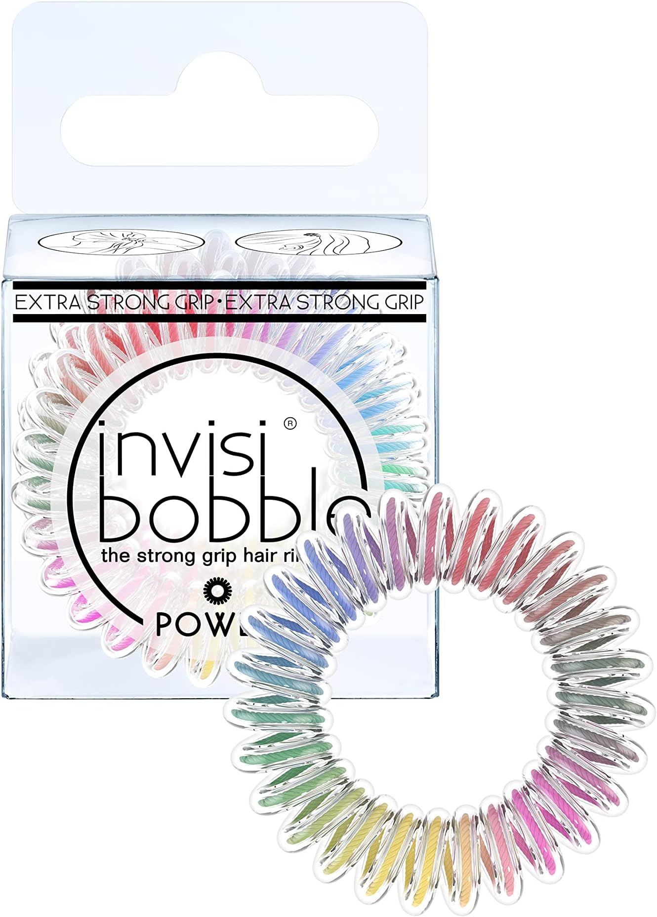 Amazon.com : Invisibobble Kids Original Candyland x6 Coloured Hair ...