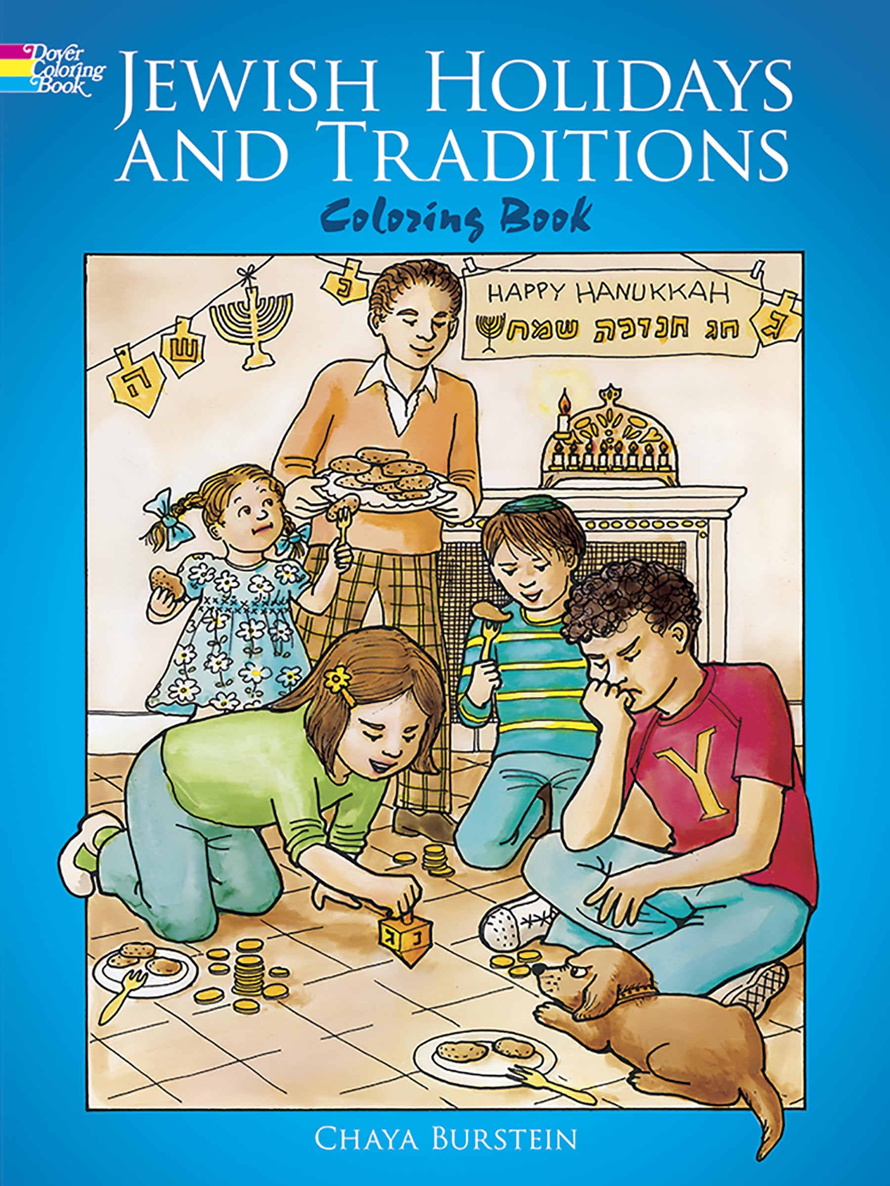 Jewish Holidays and Traditions Coloring Book (Dover Holiday Coloring ...