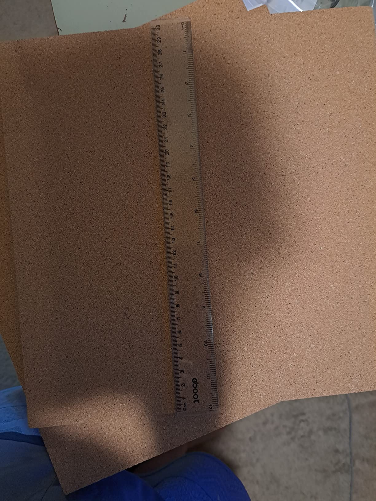 $6/mo - Finance Cork Board Tiles 12"x12" - 1/2" Thick - 6 Pack Cork ...