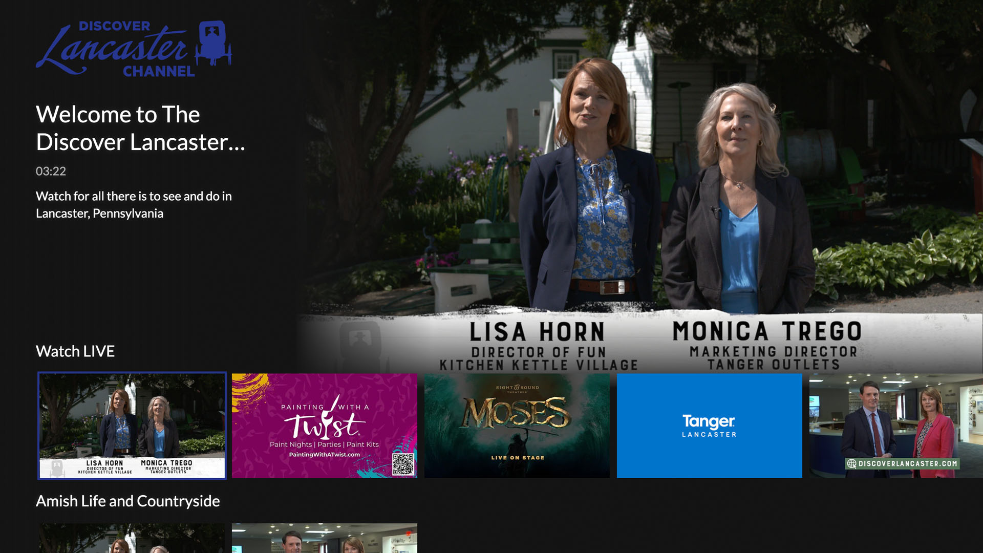 Discover Lancaster Channel - App on Amazon Appstore