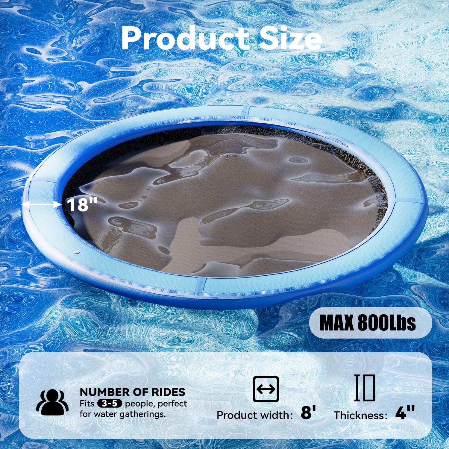 Snapklik.com : Inflatable Dock Floating Platform, Inflatable Tanning ...
