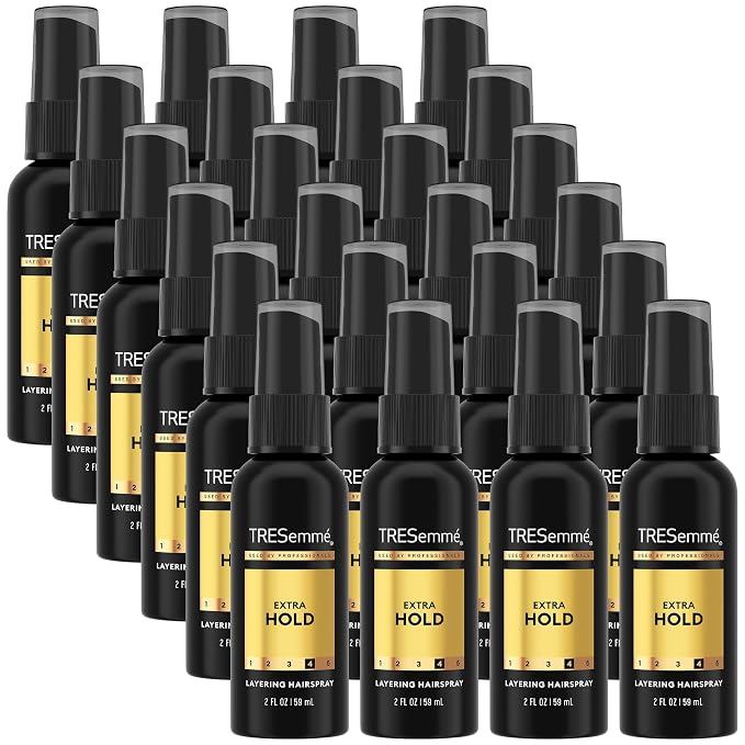 Amazon.com : TRESemmé Travel Hairspray, Extra Hold, Non-Aerosol 24-Pack ...