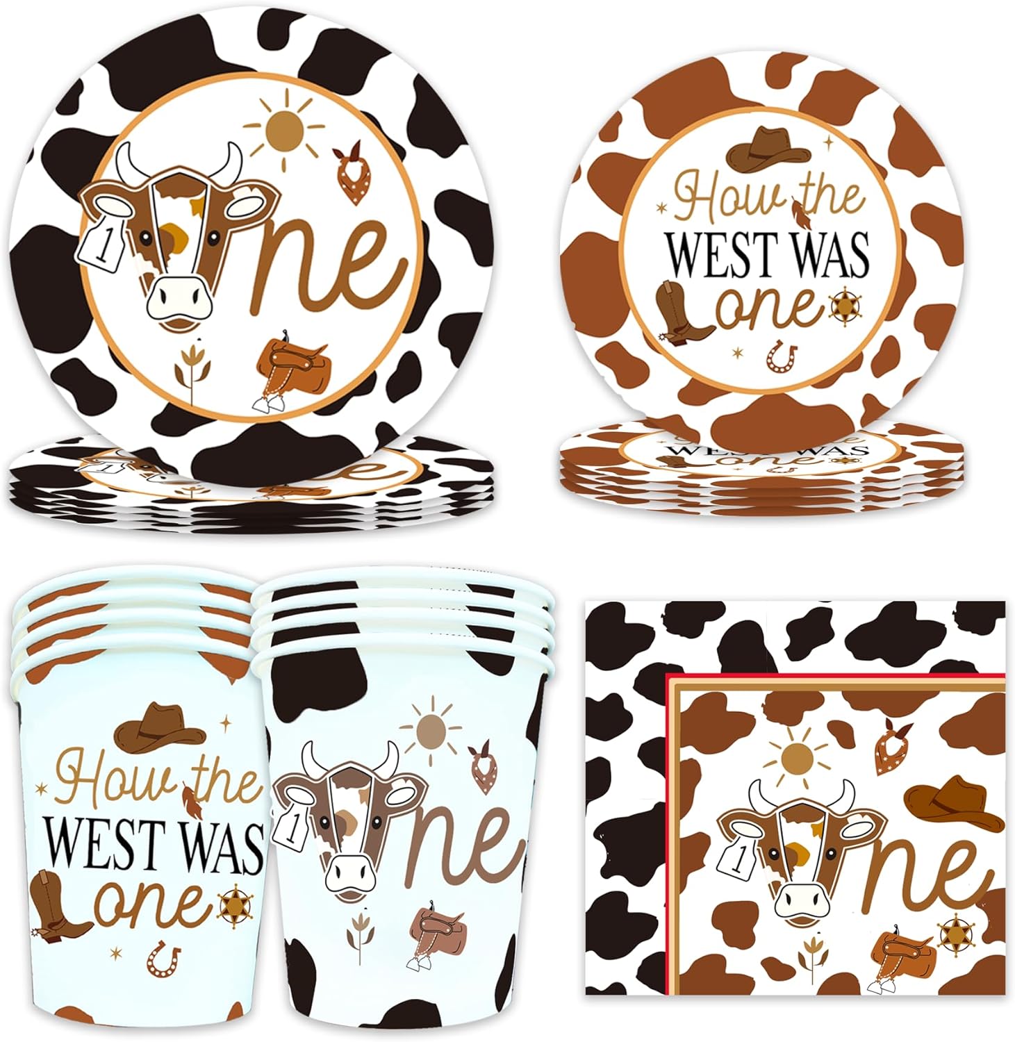 Amazon.com: First Rodeo Birthday Party How the West was One Birthday ...