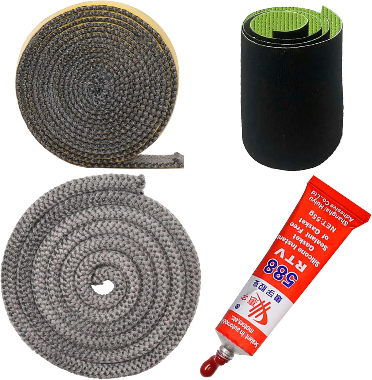 Amazon.com: Wood Stove Gasket, 1" Width 98" Length Wood Stove Door ...