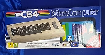 C64 MAXI MICRO COMPUTER CONSOLE 64 + Joystick. : Amazon.co.uk: PC ...
