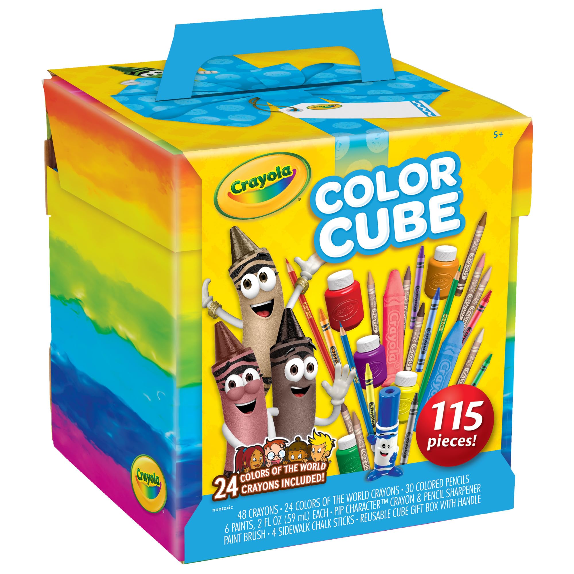 Amazon.com: Crayola® 115-Piece Color Cube : Toys & Games