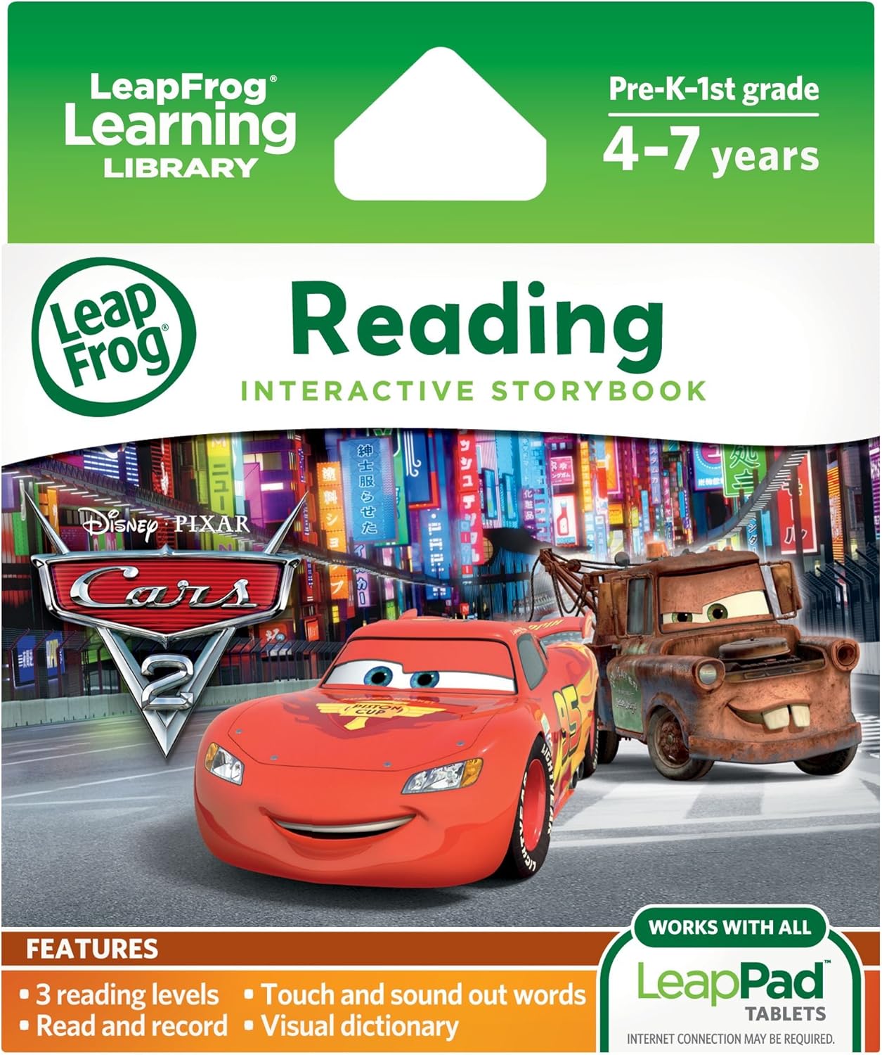 Amazon.com: LeapFrog LeapPad Ultra eBook: Disney Pixar Cars 2 (works ...