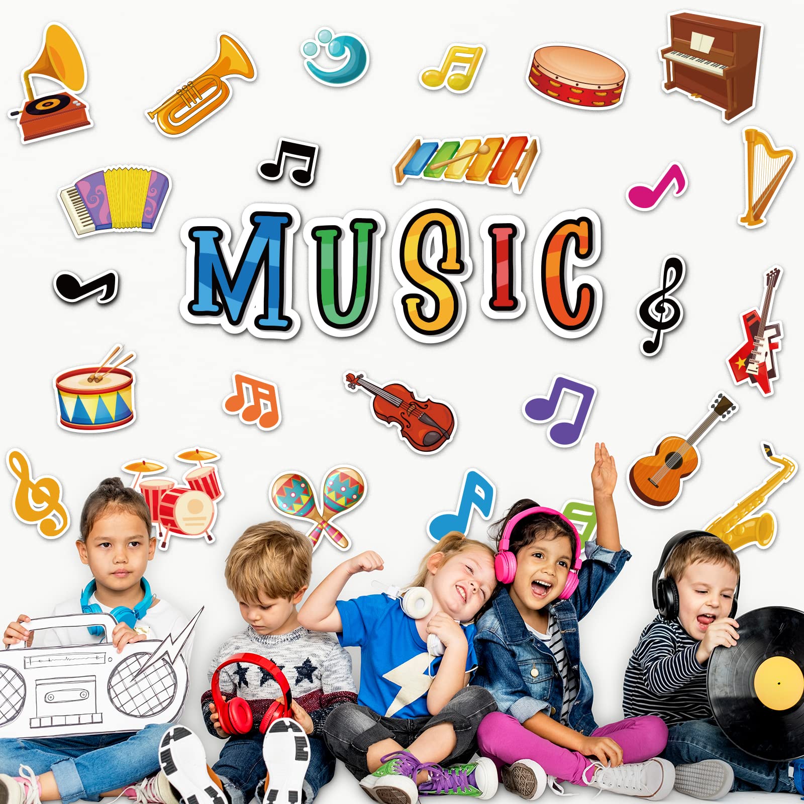 Kids Music Class Clipart