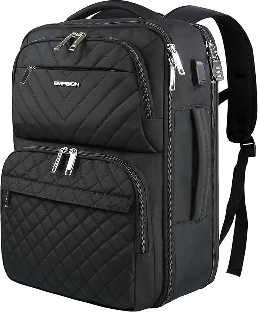 Amazon.com: EMPSIGN Travel Backpack for Women, Large Carry On Backpack ...