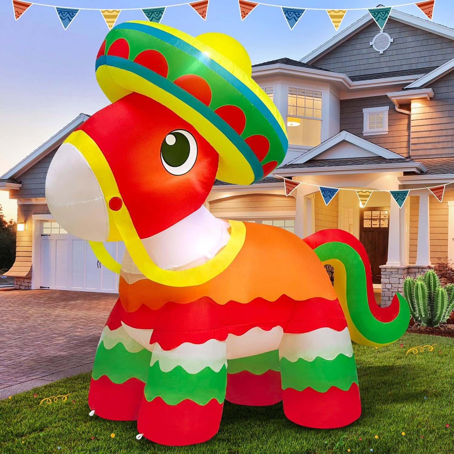 Amazon.com: Danxilu Cinco De Mayo Inflatables Outdoor Decorations, 6 FT ...
