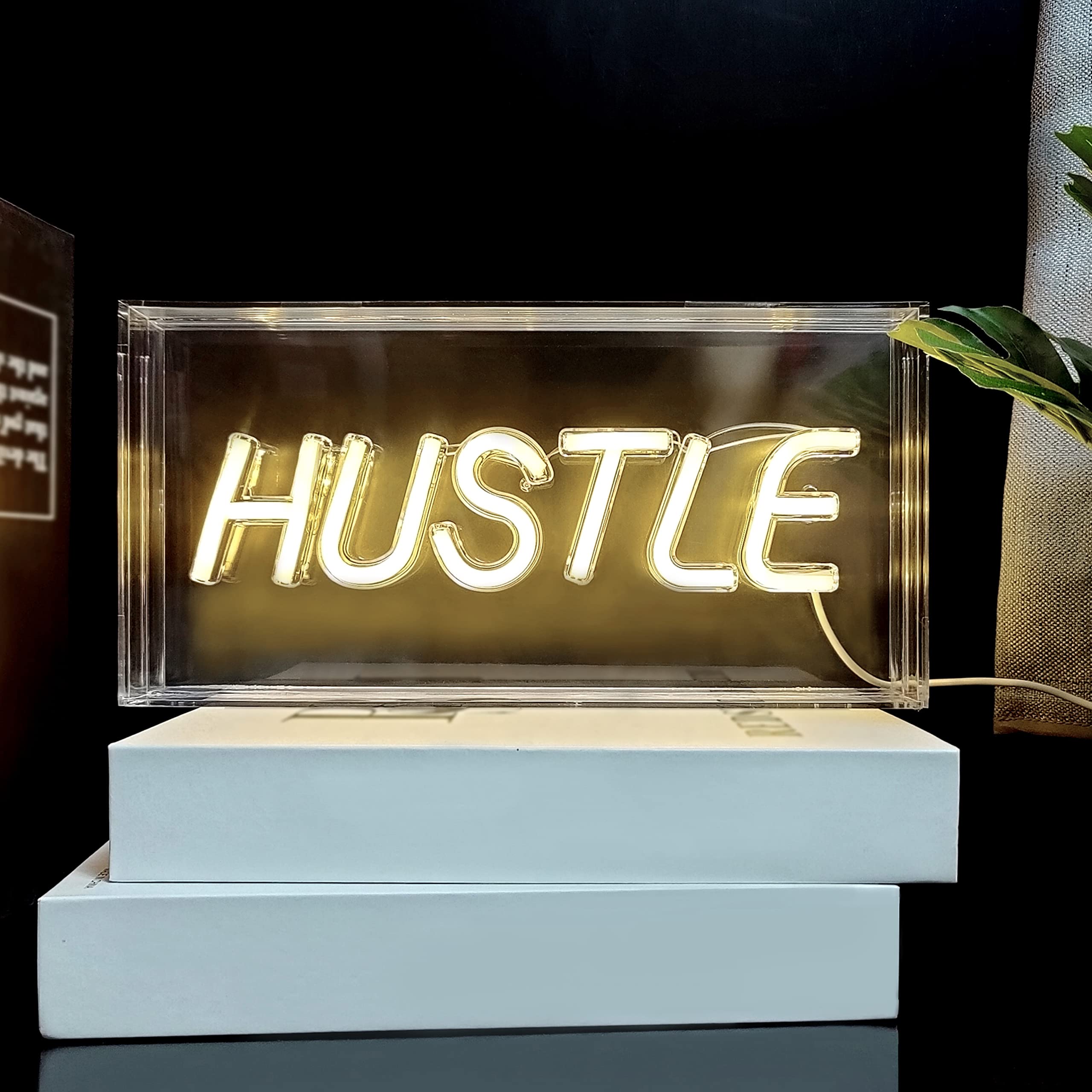 Neon Signs Letters Acrylic Light Box LED Signs for Bedroom Decor Neon ...