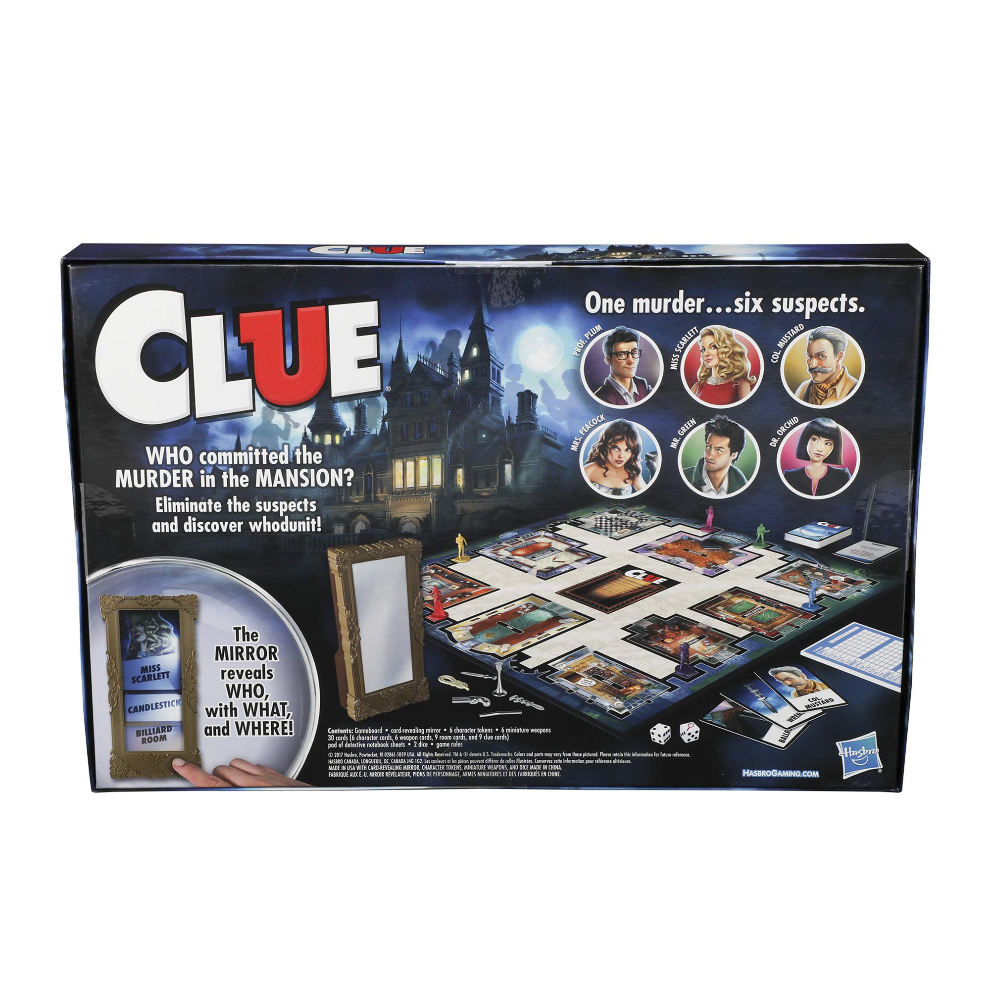 Clue Weapon Cards