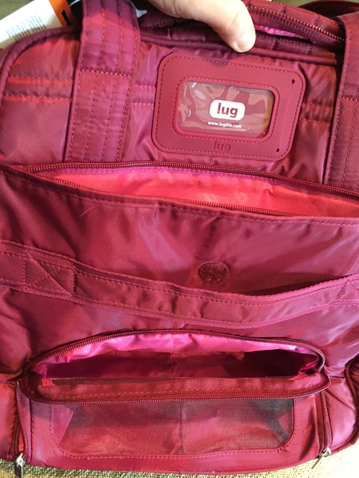 Amazon.com | Lug Puddle Jumper Overnight/Gym Bag, Chocolate Brown ...