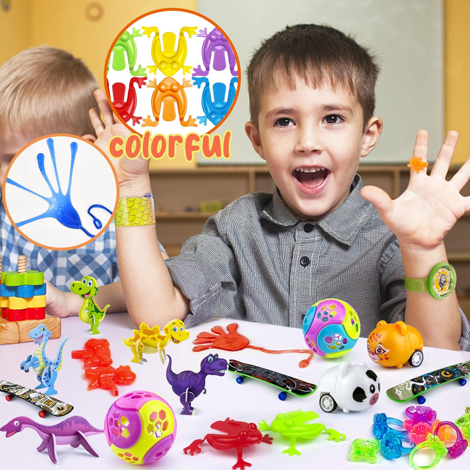 65PCS Party Favors Toy Assortment for Classroom Rewards Bulk Toys ...