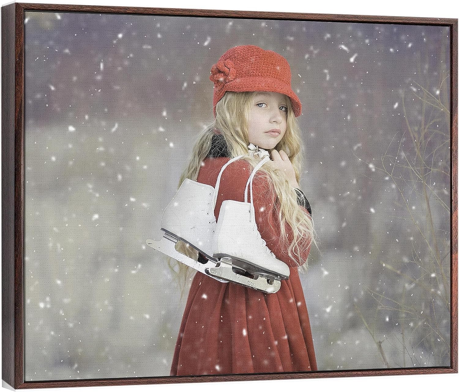 Amazon.com: Personalized Custom Canvas Prints: Photo On Canvas (Dark ...