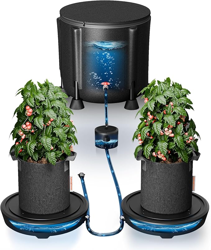 Amazon.com : Spider Farmer 2025 Newest Self-Watering System, 2-Pack ...