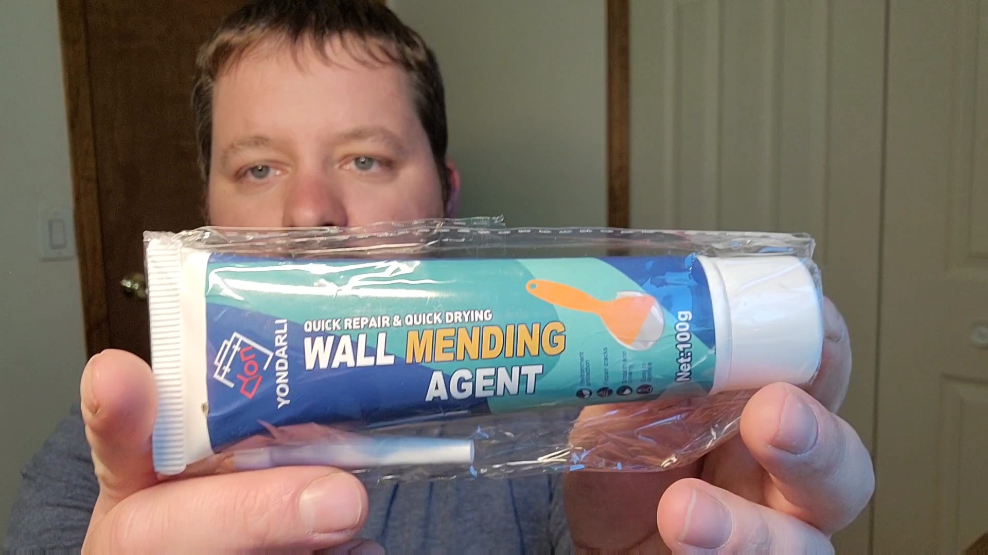 Watch Wall Mending Agent. Drywall Repair Kit. Review on Amazon Live