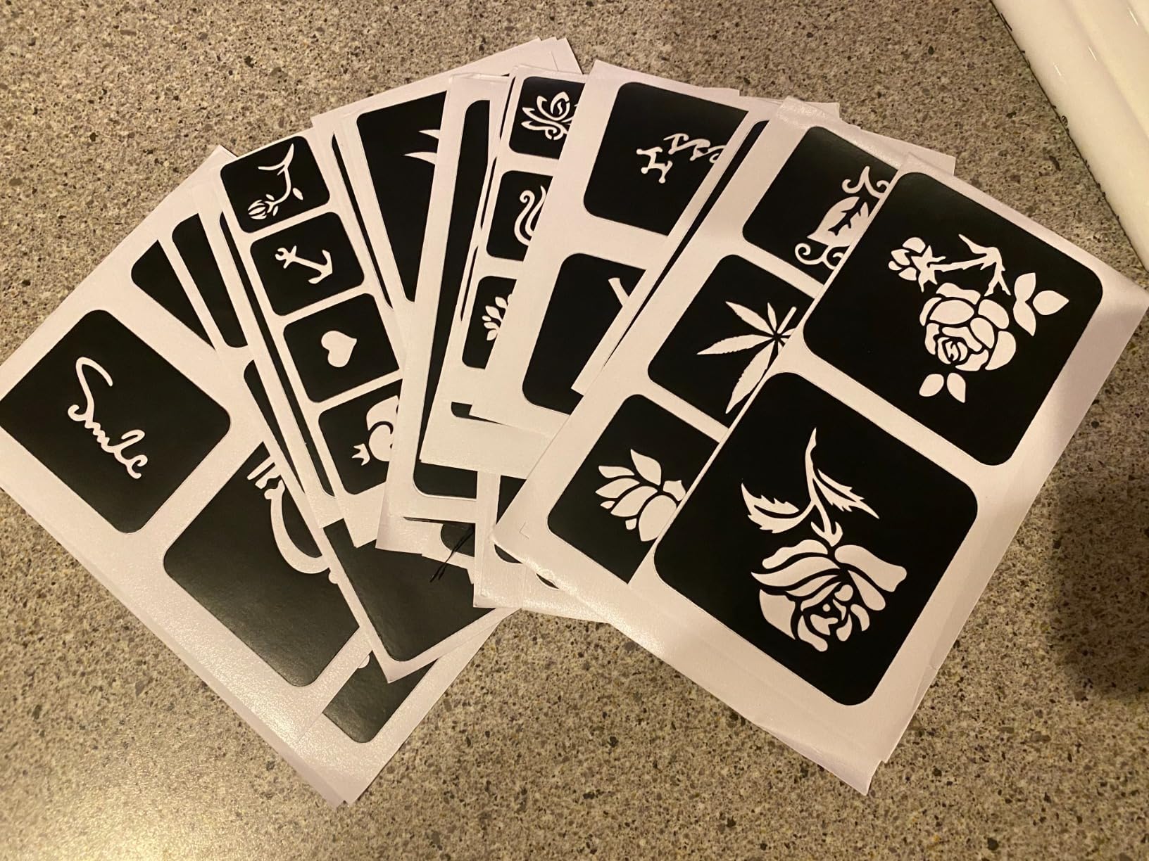 ACCloud Temporary Tattoo Markers for Skin,10 Body Markers+124 Tattoo ...