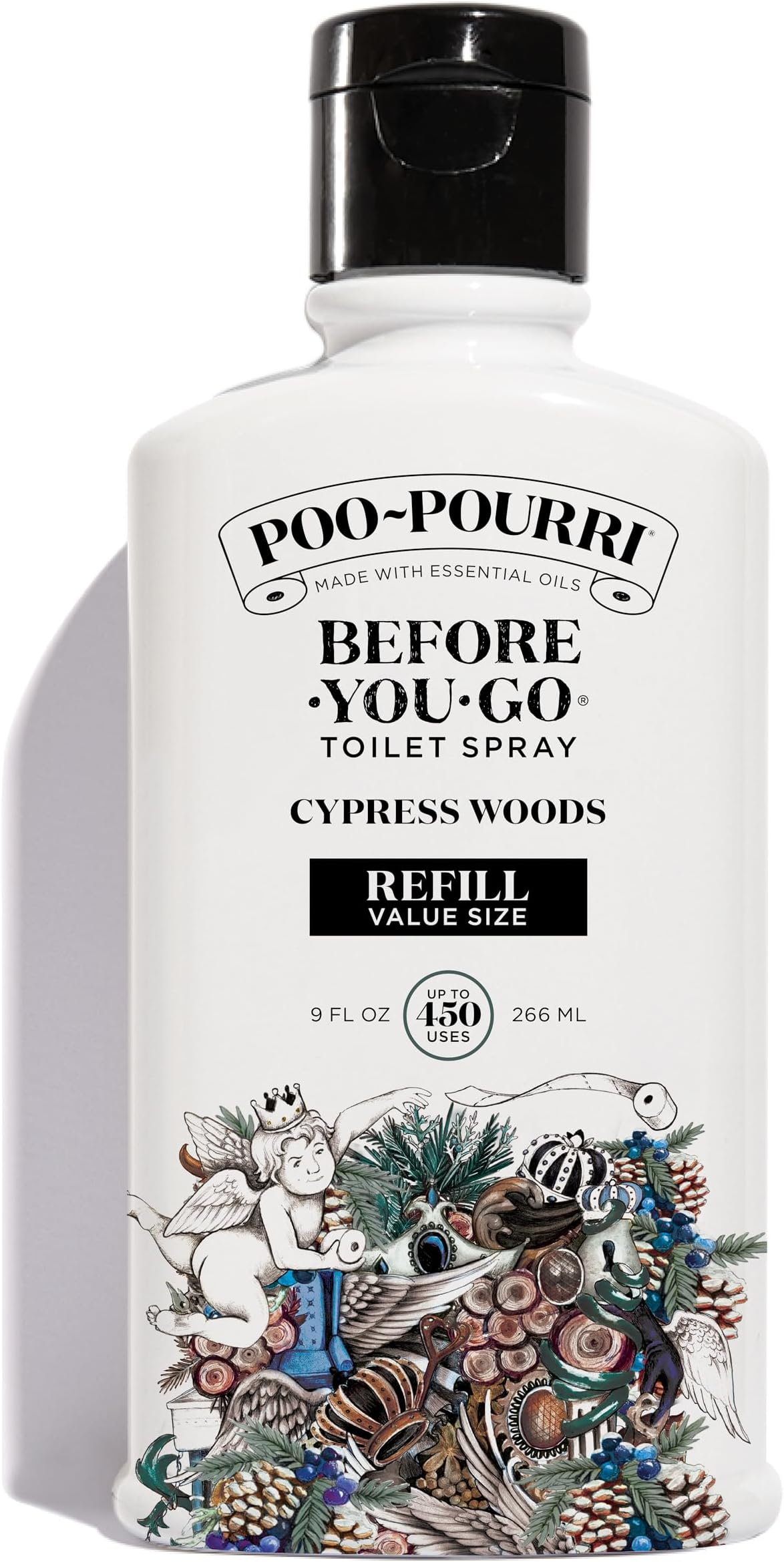 Amazon.com: Poo-Pourri Before-You-Go Toilet Spray, Cypress Woods ...