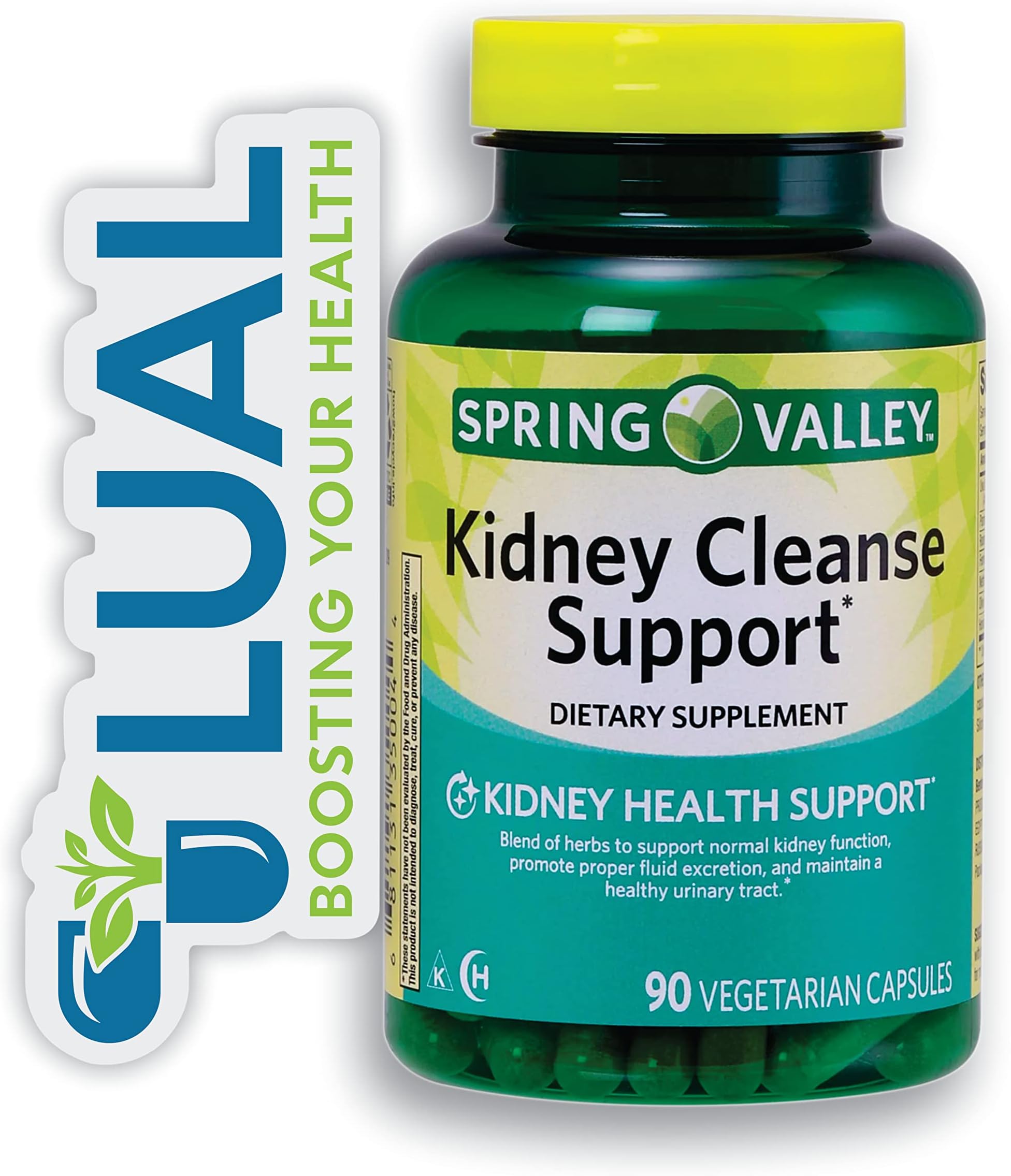 Amazon.com: Improve Your Kidney Health with Spring Valley 90 Vegetarian ...