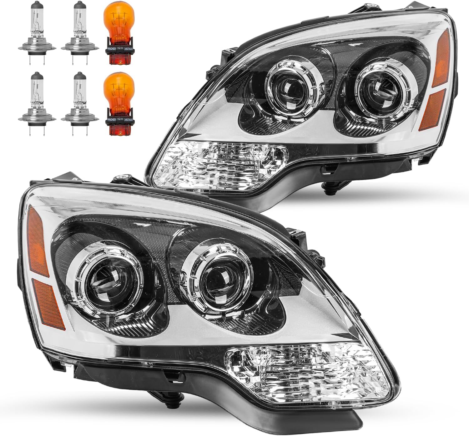 Amazon.com: Projector Headlight Assembly Replacement for 2008-2014 ...