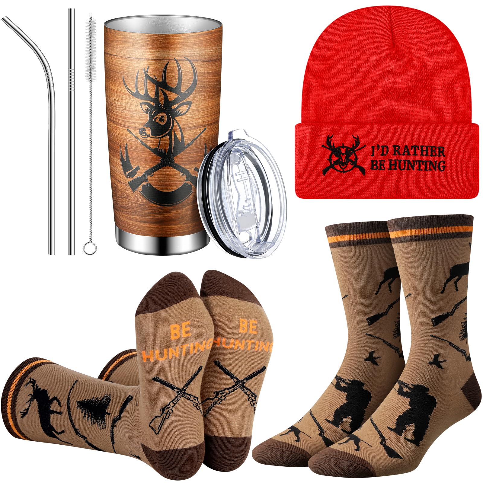 Amazon.com: Silicherry 3 Pcs Christmas Hunting Gifts for Men I'd Rather ...