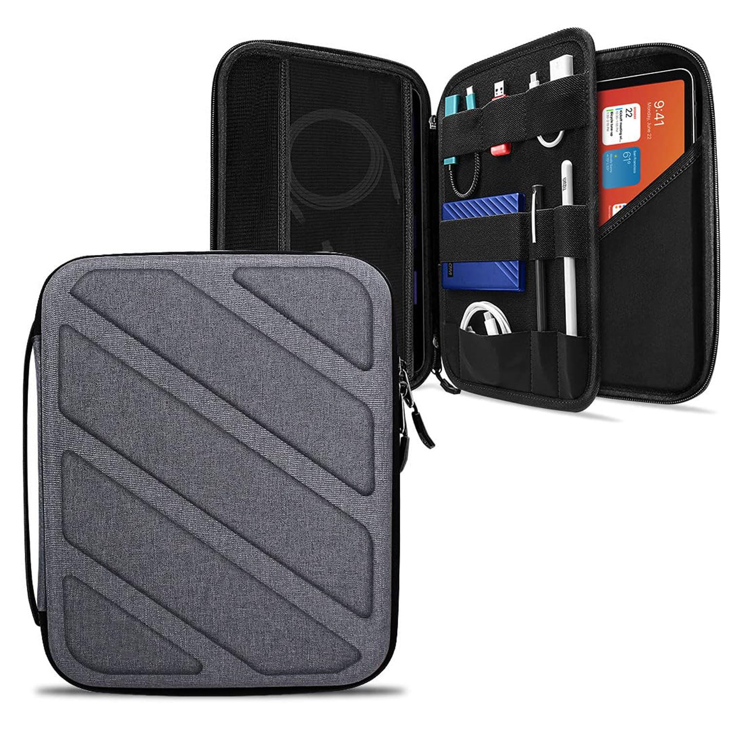 Handcuffs Tablet Sleeve Bag Water-Resistant Case Cover Fits Upto 11 ...