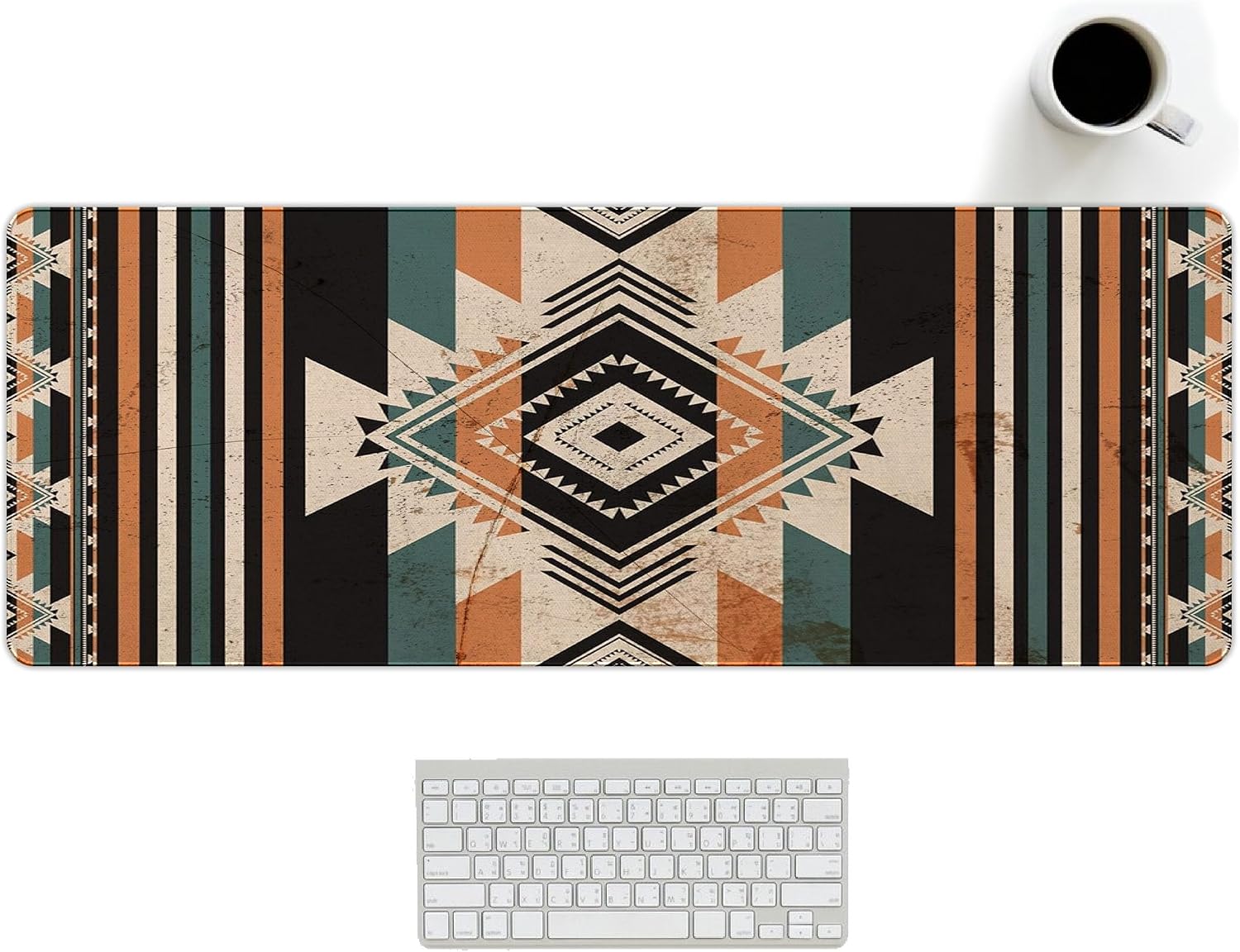 Amazon.com: Western Desk Accessories Rug Western Mouse Pad, Vintage ...