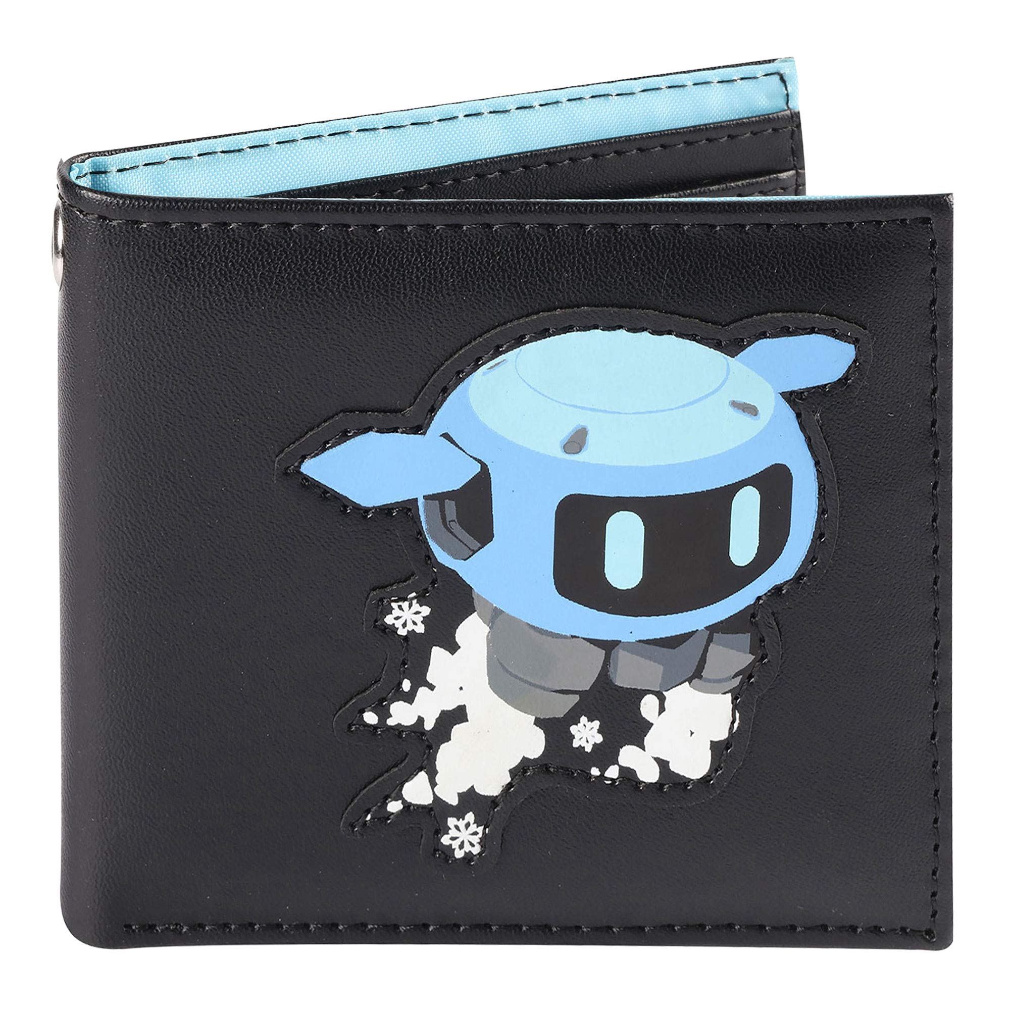 Amazon.com: JINX Overwatch Mei 'Snowball' Graphic Bi-Fold Wallet, Black ...