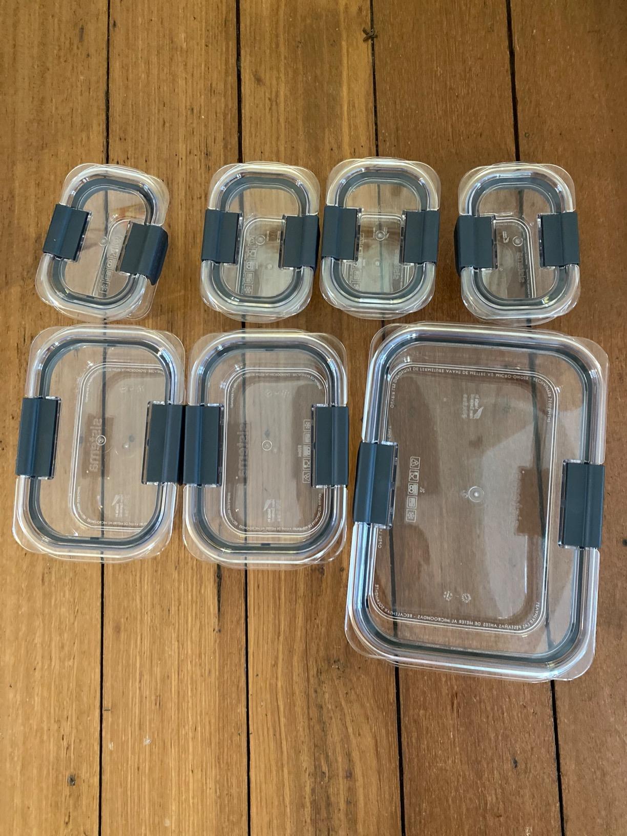 New Sistema Brilliance Leakproof Food Storage Container Lunchbox 14pc ...