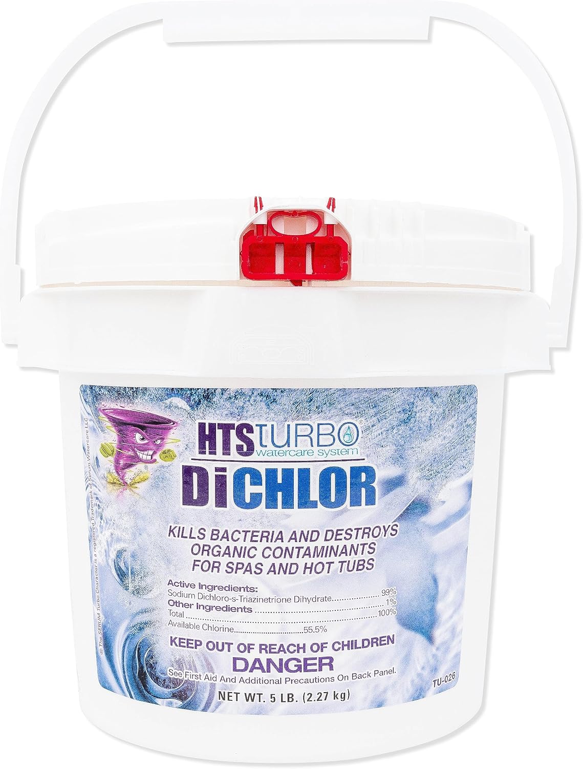 Amazon.com : HTS Turbo Chlorine Granules for Pools, Hot Tubs and Spa ...