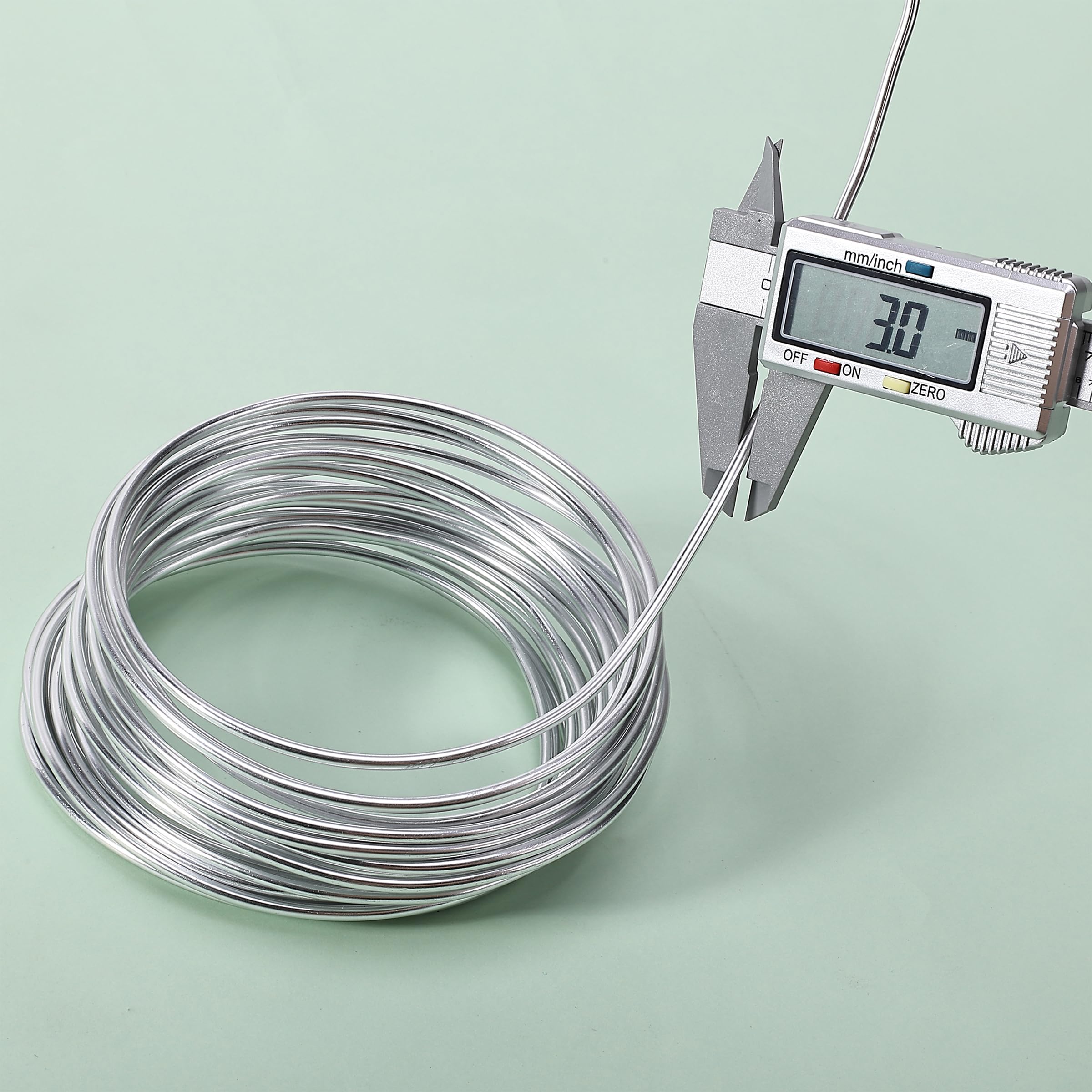 Snapklik.com : Mr Pen Aluminum Craft Wire - 3mm, 32.5ft, 1 Roll ...