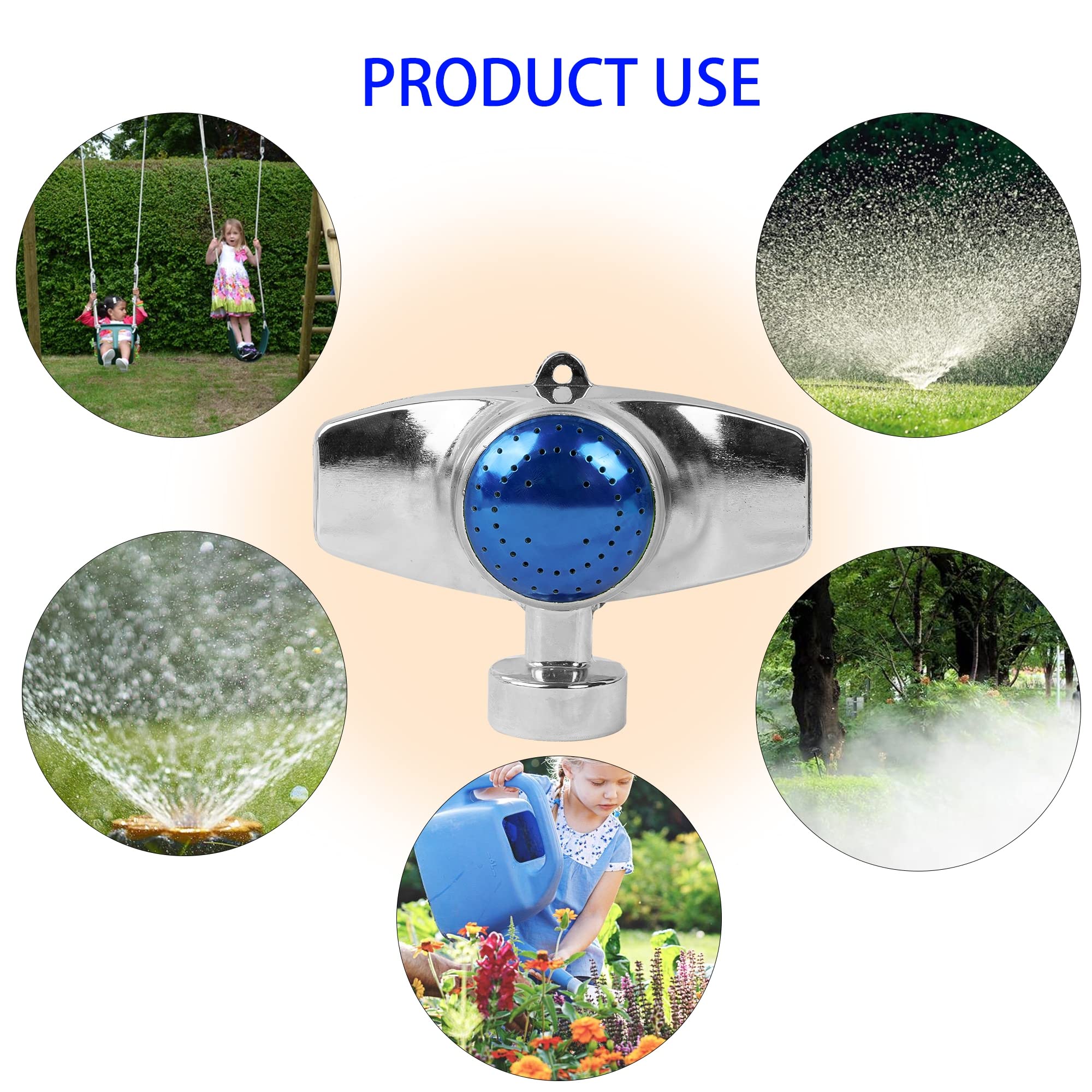 Snapklik.com : Hourleey 360 Degree Metal Spot Sprinkler, Lawn ...