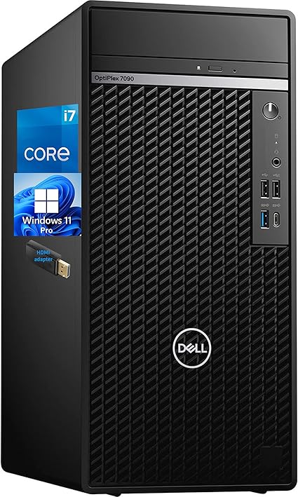 Amazon.com: Dell OptiPlex 7090 Tower Desktop Computer – i7-11700, 16GB ...