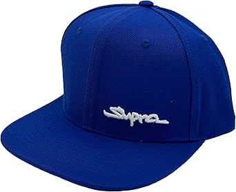 Supra Snapback Hat Cap (Blue) at Amazon Men’s Clothing store