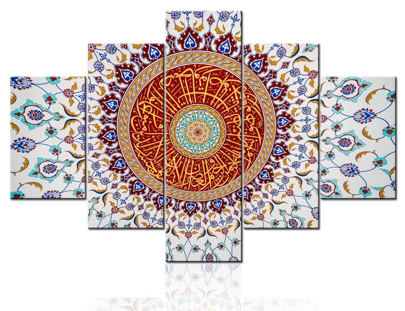 Muslim Calligraphy On Buildings