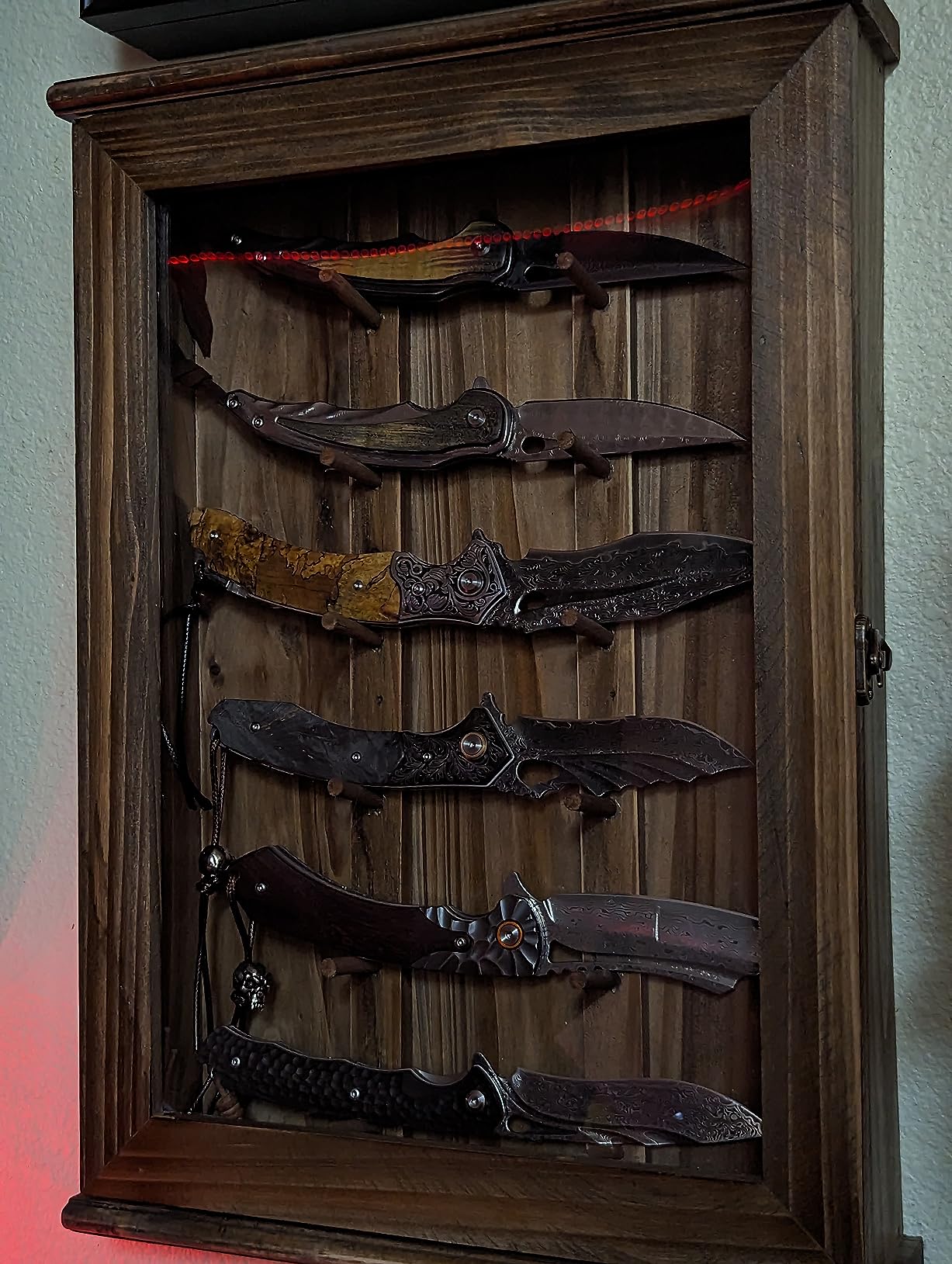$7/mo - Finance Pocket Knife Collection Display Case - for 6 Knives ...