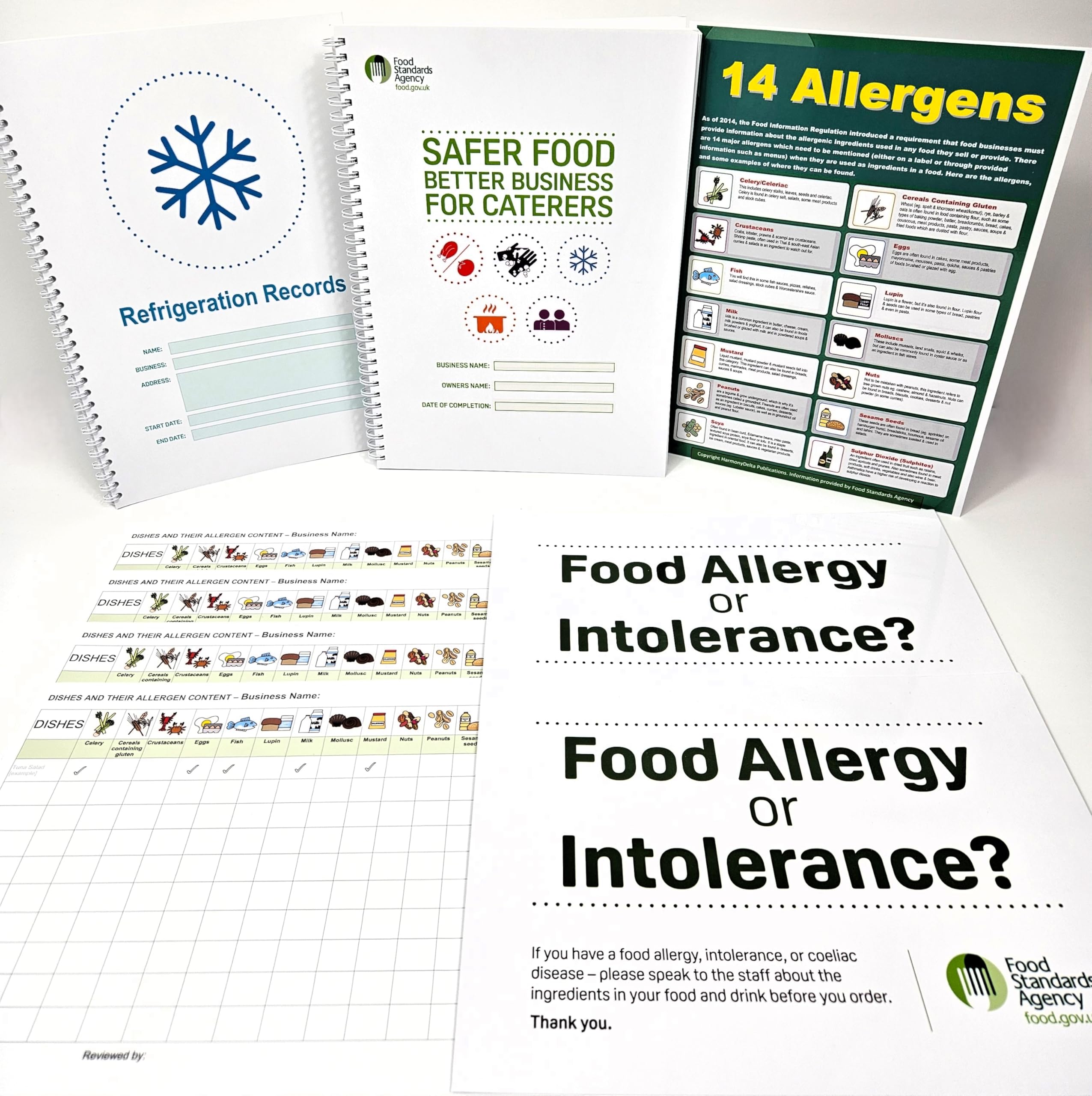 Safer Food Better Business Caterers NEW for 2025 SFBB with 13 Month ...