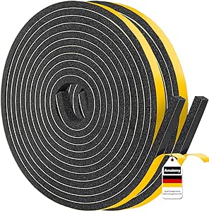 Amalemy Foam Seal Tape, High Density Adhesive Draft Excluder Tape Strip ...
