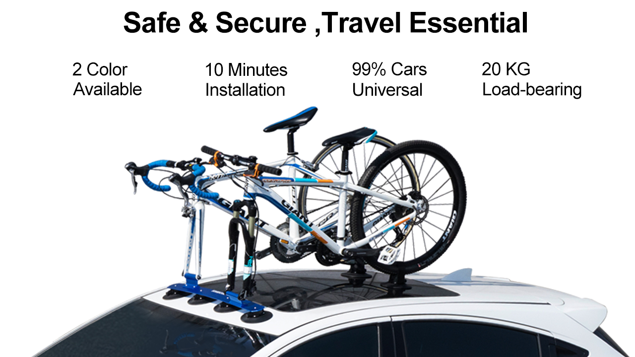 Watch ROCKBROS Suction Cup Bike Rack installation video on Amazon Live