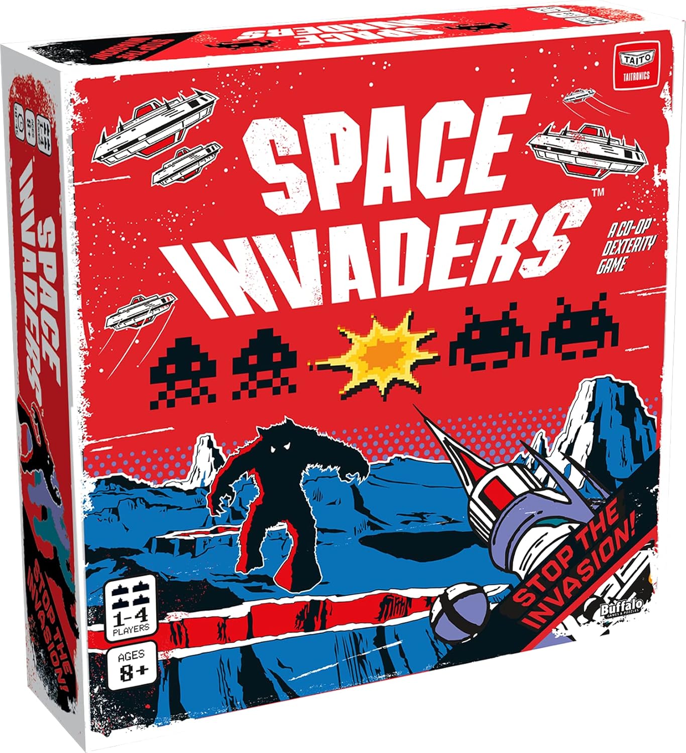 Amazon.com: Buffalo Games - Space Invaders Game : Toys & Games
