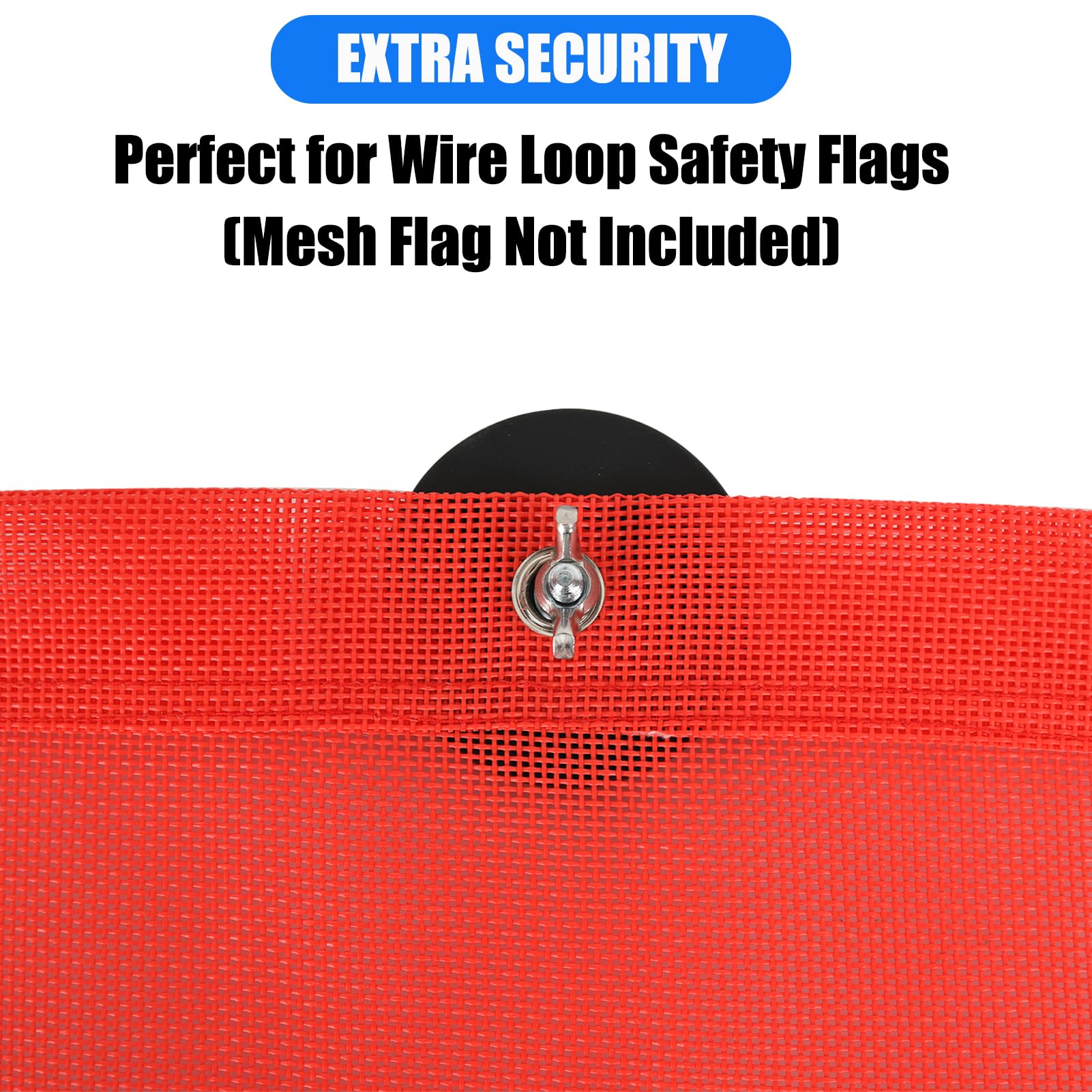 Snapklik.com : NVAAV 4PCS Heavy Duty Magnet For Wire Loop Flags