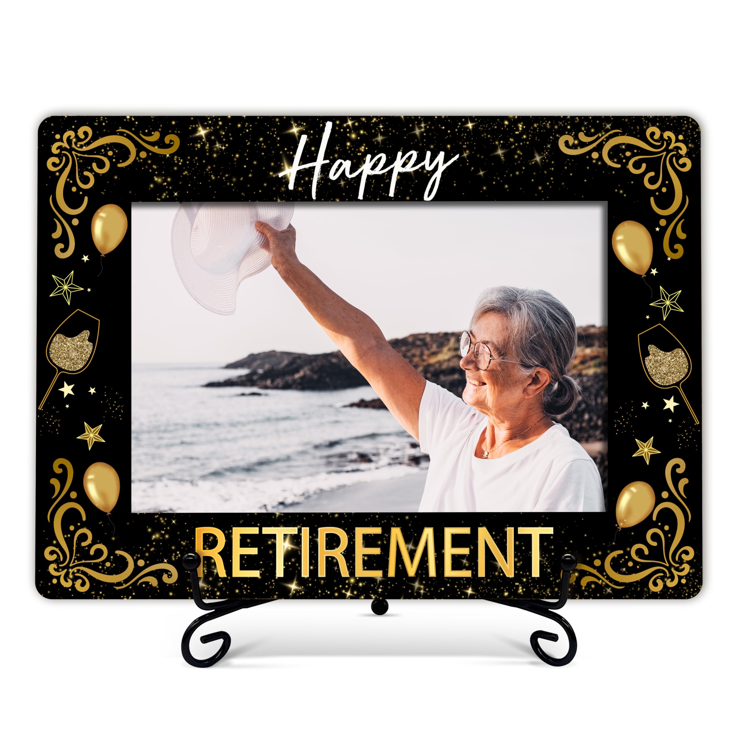 Amazon.com - Retirement Picture Frame, Happy Retirement Photo Frame ...