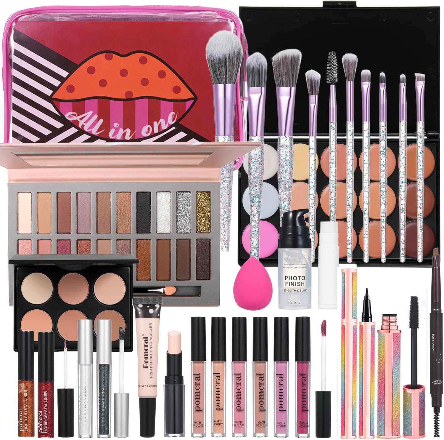 Makeup Kit For Women Full Kit Make Up Kits For Adult All in One Makeup ...