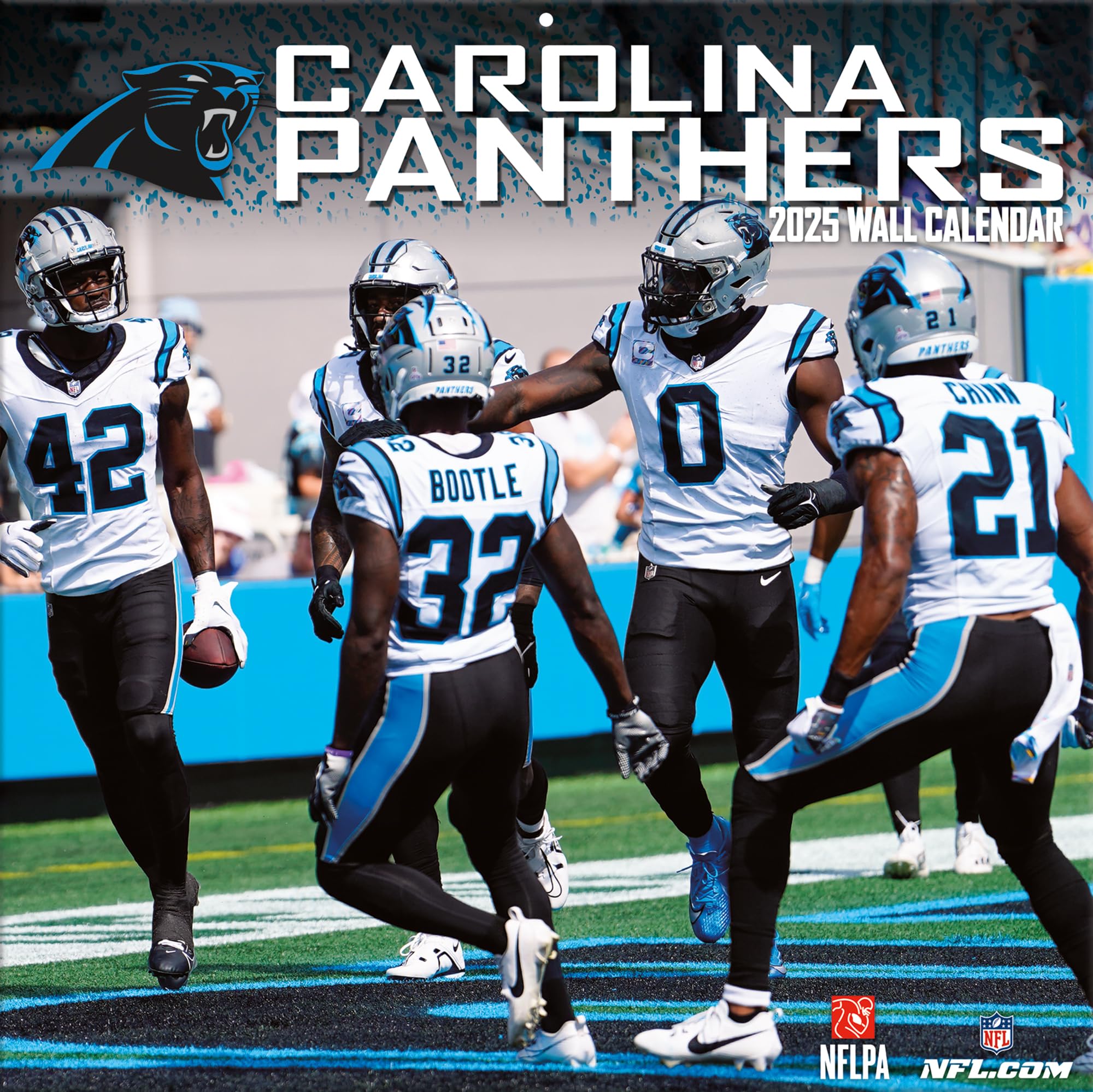 Carolina Panthers 2025 12x12 Team Wall Calendar: Turner Licensing ...