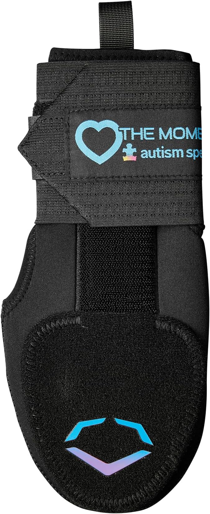 Amazon.com : EvoShield Autism Speaks Sliding Mitt - Black/Blue/Purple ...