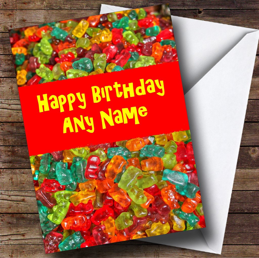 Gummi Bears Birthday Postcard
