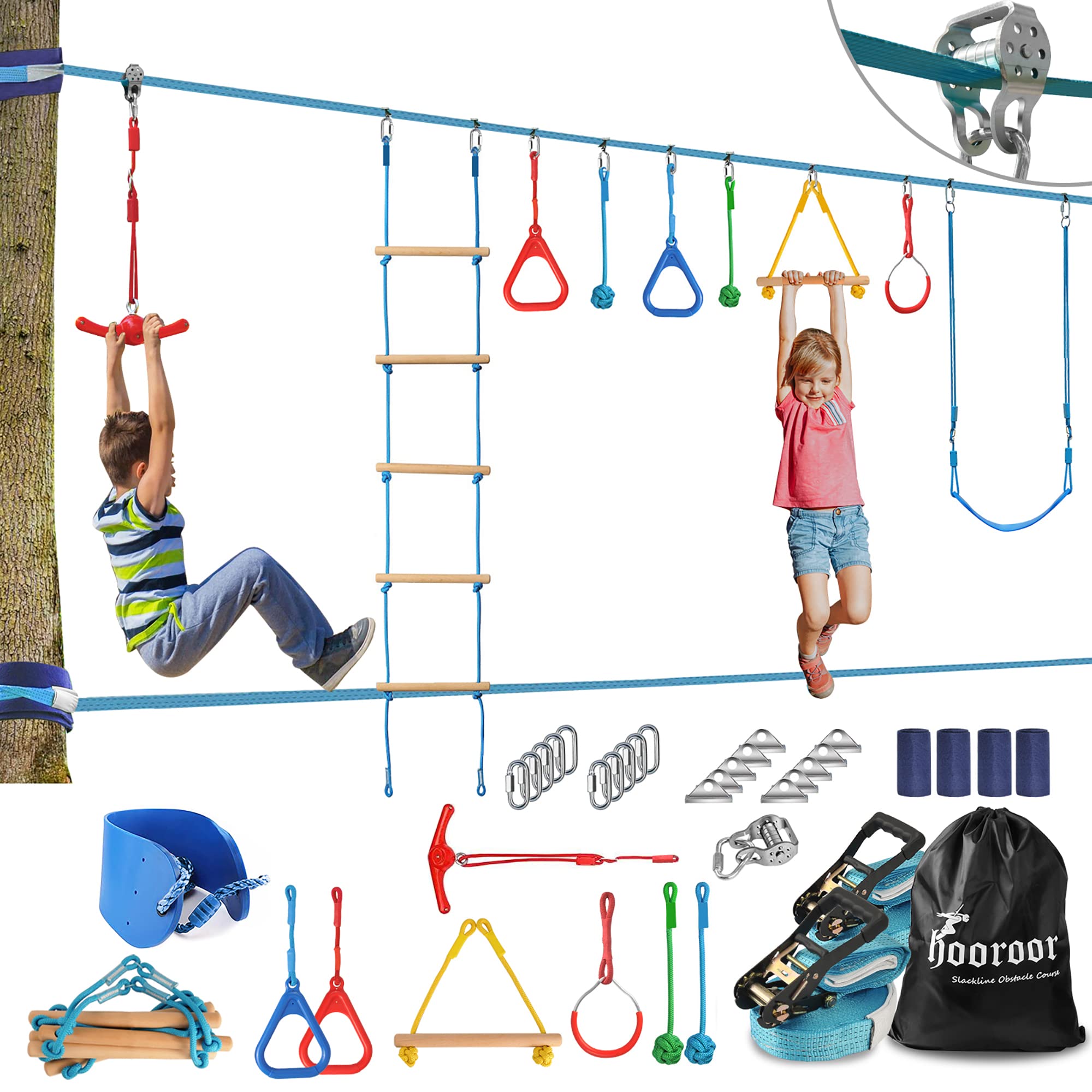 hooroor Ninja Warrior Obstacl...B08T1K37WS | Encarguelo.com