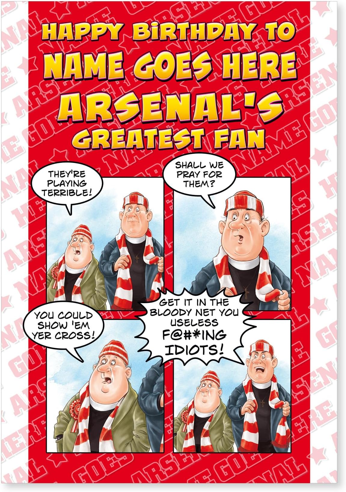 Arsenal F.C. Official ,Multi,3848 Birthday Card - Club Stadium Pop Up ...